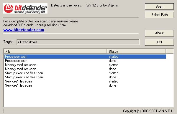 Remove Brontok Virus Easily | technoNix